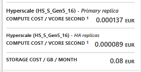 Azure Hyperscale Serverless, first impressions – Reitse's blog
