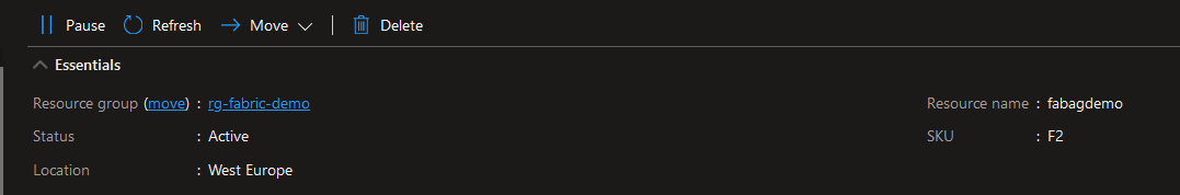 Microsoft Fabric, comparing the F2 with the preview F64 – Reitse's blog
