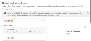 Microsoft Fabric: setting your spark compute pool size – Reitse's blog