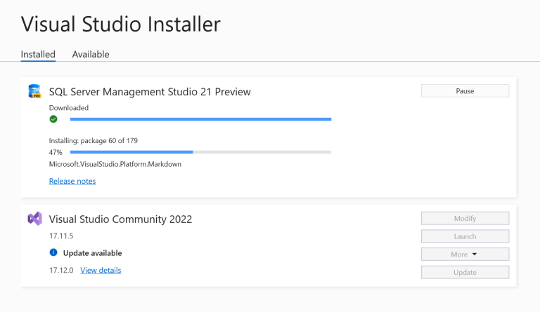 SQL Server Management Studio 21: First Impressions & Features – Reitse ...