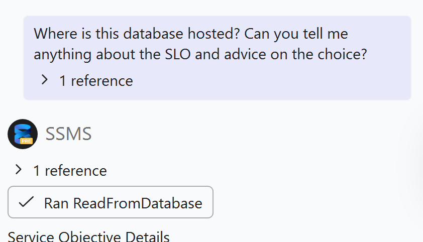 Exploring SSMS 22 Preview 3: New GitHub Copilot Features – Reitse's blog