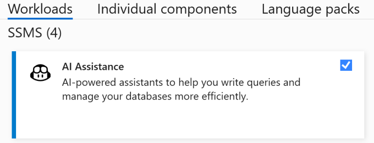 Exploring SSMS 22 Preview 3: New GitHub Copilot Features – Reitse's blog